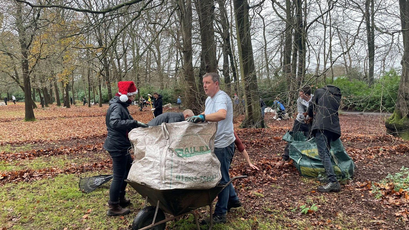 Team members notch up 90 days of community action